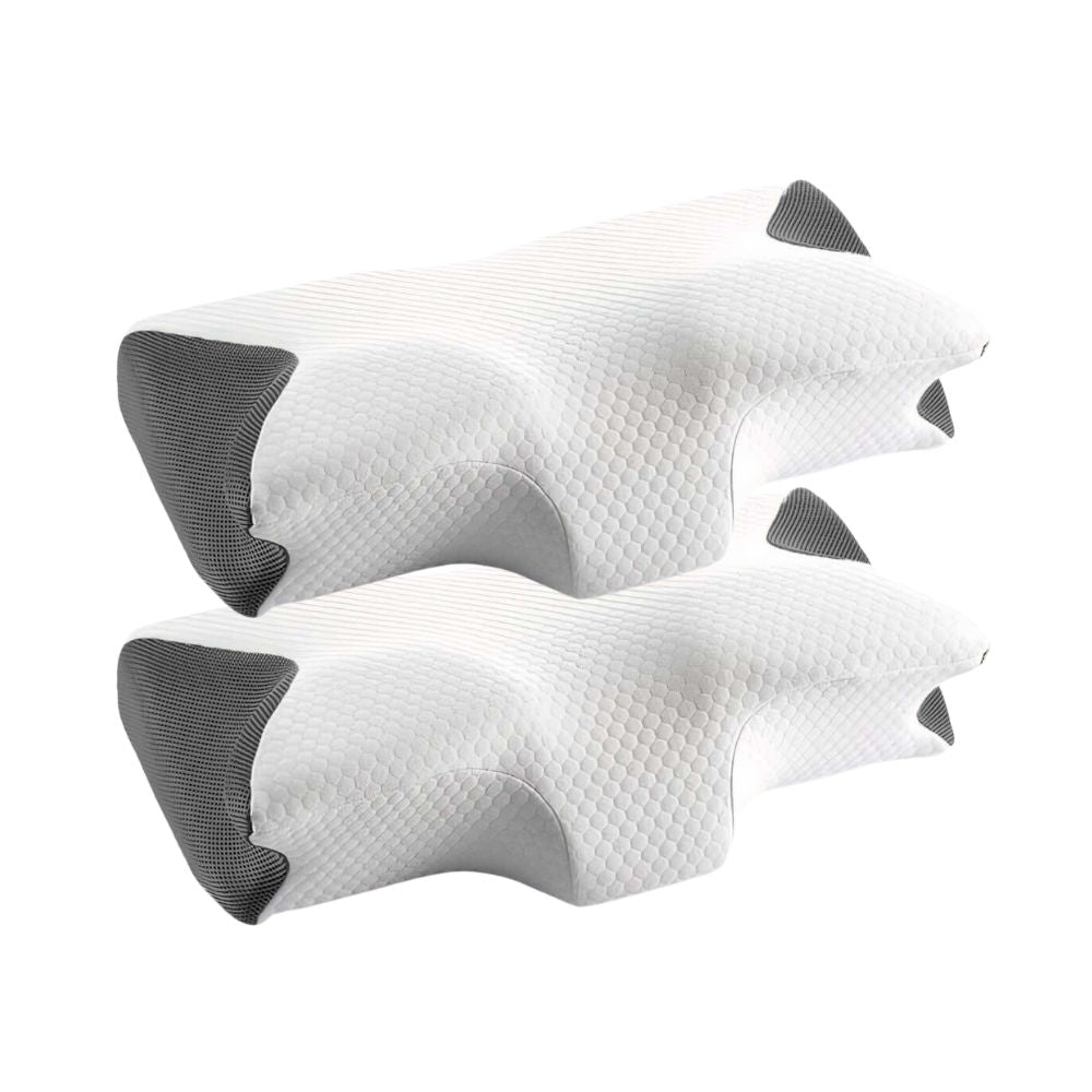 Pachet 2 perne ortopedice cervicale din spuma cu memorie Better Postur ...
